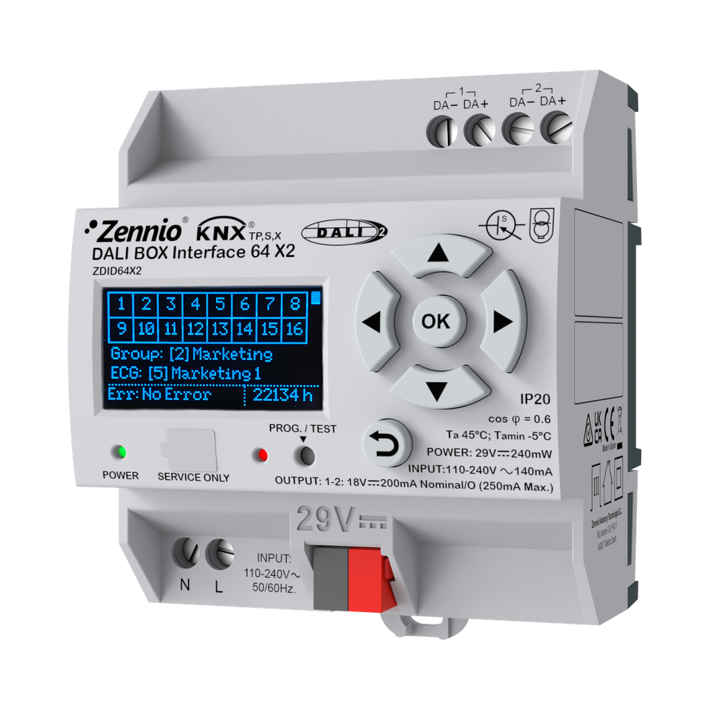 DALI Gränssnitt 2x64 EKG | function Products AB